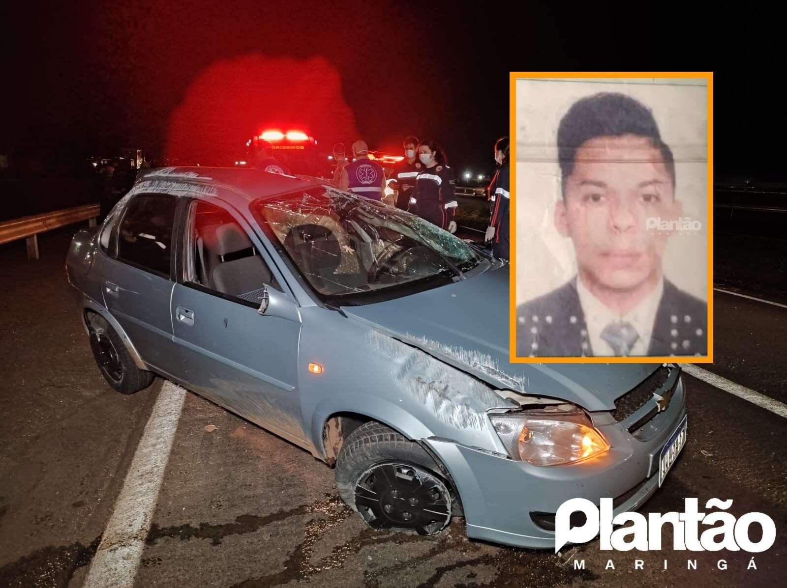 Jovem morre ao ser ejetado de carro após capotamento na PR-323 - Plantão Maringá